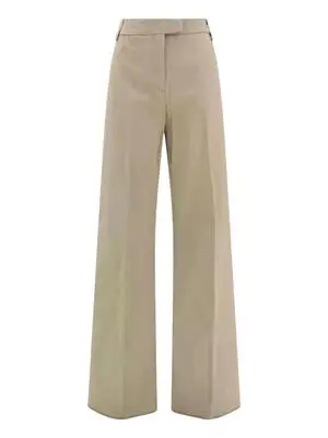 THELATEST Wide-leg Zip-fly Trousers - Neutrals