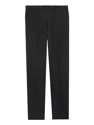Burberry Bond Slim-fit Wool Trousers - Grey