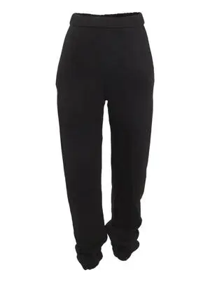 Attico High-waisted Track Pants - Black