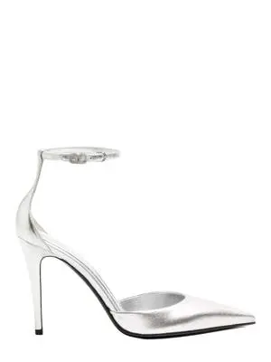 VALENTINO Valentino Garavani 100mm Laminated-Nappa Eveninglam Pumps