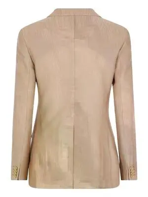 Tagliatore Double-breasted Peak-lapel Blazer - Neutrals