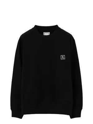 WOOYOUNGMI Logo Embroidered Sweatshirt - Black