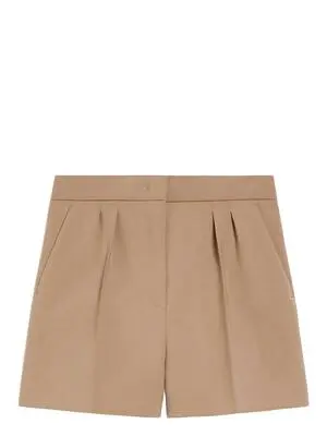 MAX MARA Max Mara Giugno Pleated High-Waisted Shorts