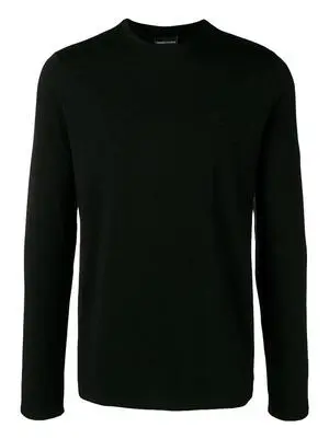 Emporio Armani Long-sleeve T-shirt - Black