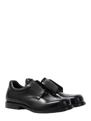 BALENCIAGA BALENCIAGA Brushed Leather Derby Shoes