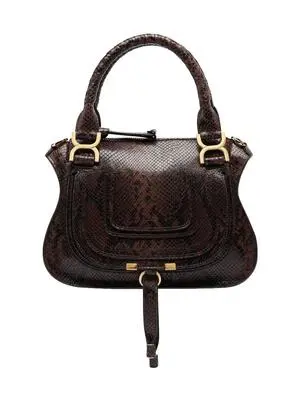 Chloé Marcie Small Top-handle Bag - Brown