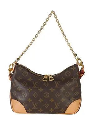 LOUIS VUITTON Monogram Canvas Boulogne Nm Pm Shoulder Bag - Brown