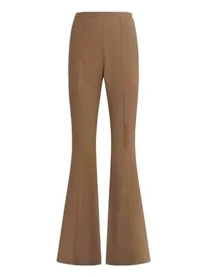 TALLER MARMO Mae Flared Trousers - Brown