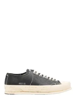 PREMIATA Premiata Low-Top Calfskin Trainers With Rubber Toe