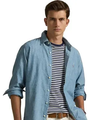 Ralph Lauren Classic Fit Indigo Shirt - Chambray