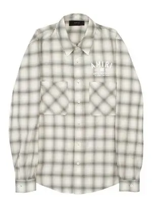 AMIRI Amiri Plaid Relaxed Fit Shirt
