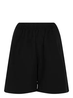 Balenciaga Bb Paris Icon Sweatshorts - Black