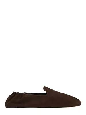 THE ROW Soft Moccasin - Brown