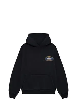 Rhude Safari Crest Hoodie - Black