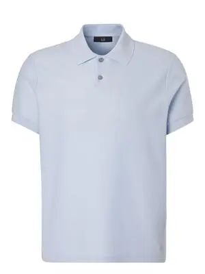 Dunhill Cotton Polo Shirt - Blue