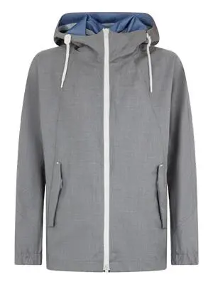 Herno Wool Hooded Jacket - Gray