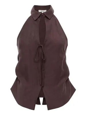 SÉLONE Sélone Nelia Halter Shirt