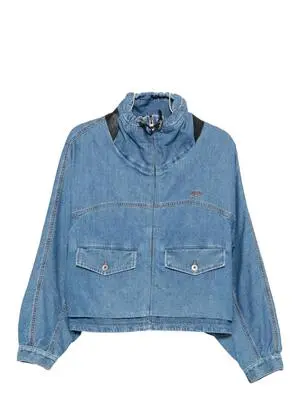 Loewe Denim Cotton Jacket - Sky Blue