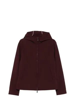 Emporio Armani Nylon Blouson Jacket - Red
