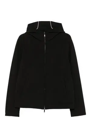 Emporio Armani Zip-up Blouson Jacket - Black