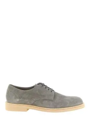 Brunello Cucinelli Derby Light Lace-up Shoes - Gray
