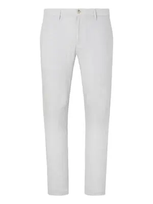Onia Straight-leg Linen Trousers - Blue