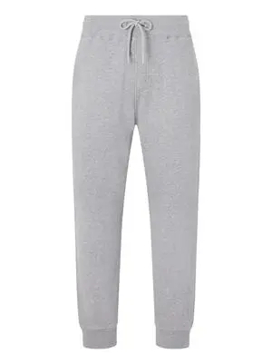 JW Anderson Tapered Cotton-fleece Sweatpants - Gray