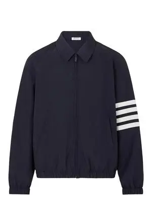 Thom Browne Striped Ripstop Track Jacket - Blue