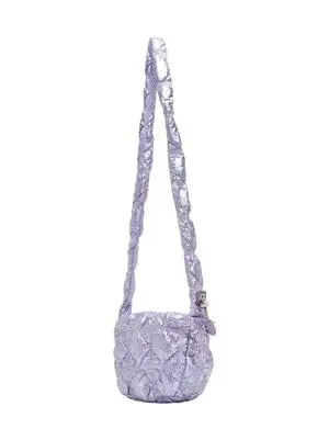 CARLYN Quilted Crossbody Bag - Purple