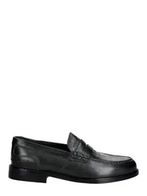 Clarks Crocodile-effect Leather Loafers - Green
