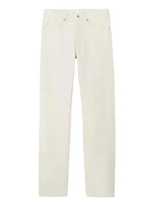 A.p.c. Five-pocket Straight Trousers - Neutrals