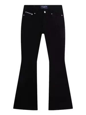 Juicy Couture Logo Embellished Jeans - Black