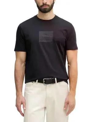 Armani Exchange Logo-print Crew-neck T-shirt - Blue