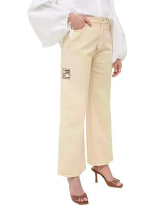 BEATRICE B Beatrice B Logo Patch Jeans