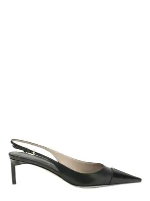 TOM FORD Logo-plaque Slingback Pumps - Black