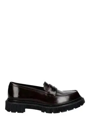 ADIEU PARIS Chunky Sole Loafers - Brown