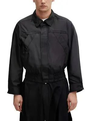 ADER ERROR Zip-up Bomber Jacket - Black