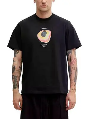 ADER ERROR Dimension Ball Graphic T-shirt - Black