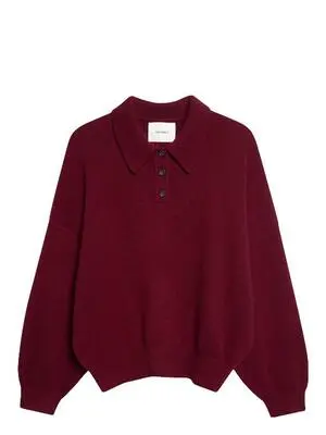LISA YANG Lisa Yang Etta Cashmere Polo Sweater