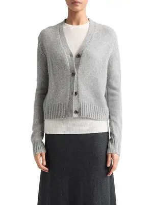 LISA YANG Cashmere & Silk Cardigan - Cloudy