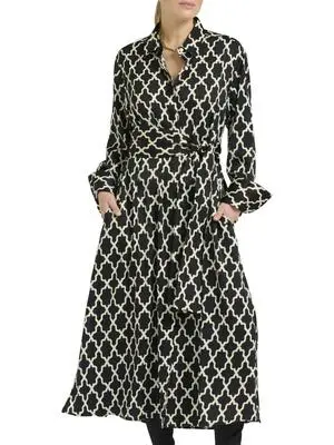 SHIRTY Amelie Print Cotton Shirtdress - Moroccan Print
