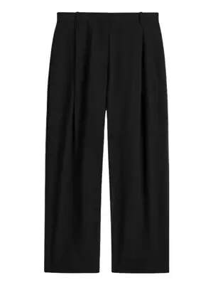 COS Fluid Wool-Voile Straight-Leg Pants