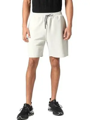 PLEIN SPORT Technical Loose Fit Jogging Shorts - Grey
