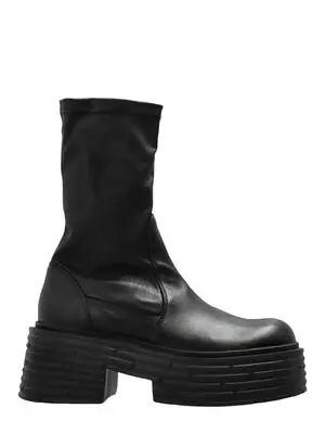 Agl Platform Ankle Boots - Black
