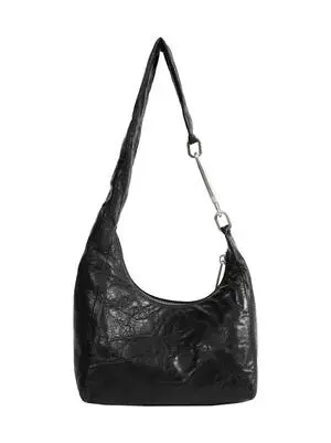 Rick Owens Leather Disco Gemini Bag - Black