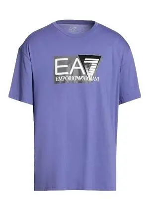 EA7 T-shirt Size Cotton - Blue