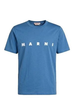 Marni T-shirt Size Cotton - Blue