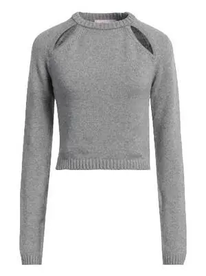 CHIARA FERRAGNI Wool, Viscose, Polyamide, Cashmere Sweater - Grey