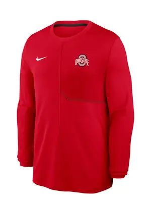 Nike Ohio State Long-sleeve Dri-fit Top - Red