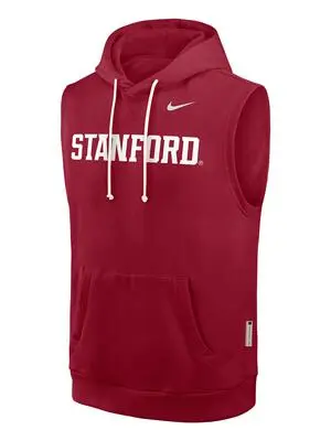 Nike Stanford Sleeveless Pullover Hoodie - Red